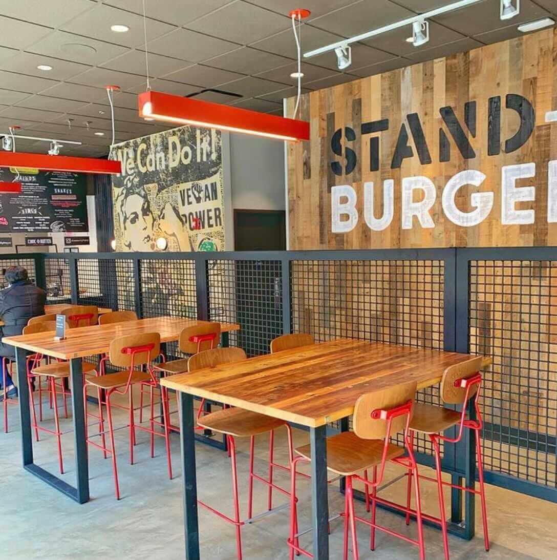 Stand-Up Burgers- Wells St - Explore The Plant-Powered World