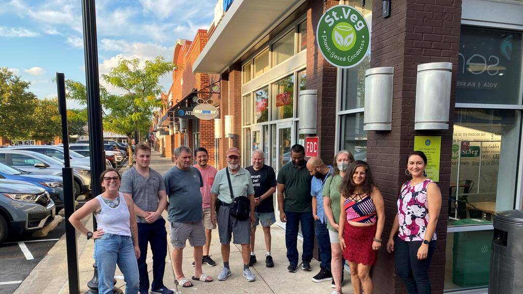 Rockville Vegans: Dinner at St. Veg - Vkind